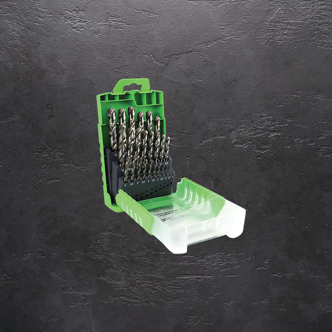 25 Piece Metric Drill Set